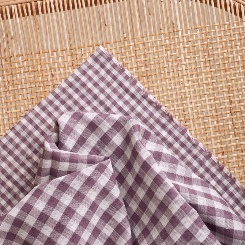 Atelier Brunette - Gingham Off- WhiteDivine Parma | Fine Fabrics Canada