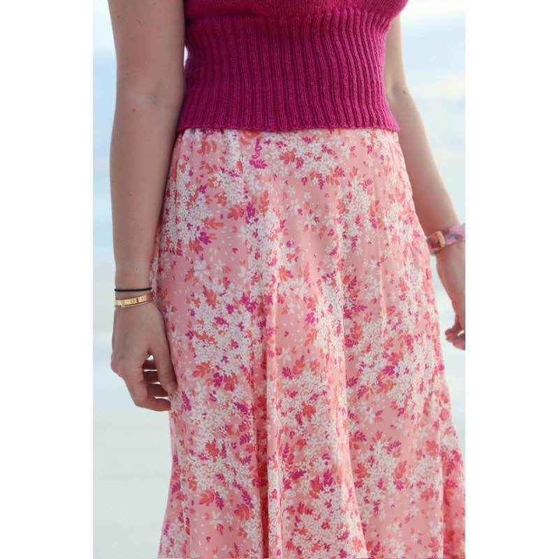 Lise Tailor - Serenade Viscose- Rose | Fine Fabrics Canada