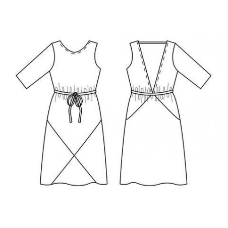Papercut Patterns-Ravine Dress-canada